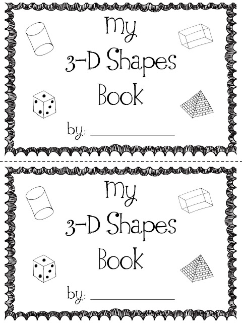 Mrs. Prince and Co.: 3-D Shapes Book!